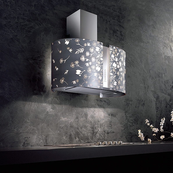 Falmec Moonlight I 85 LED Inselhaube Mirabilia rund 85cm EEK:B