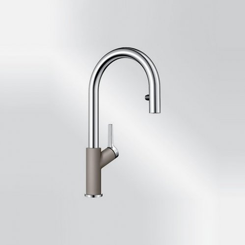 Blanco Carena-S Vario Silgranit tartufo/chrom HD Zugauslauf 521376